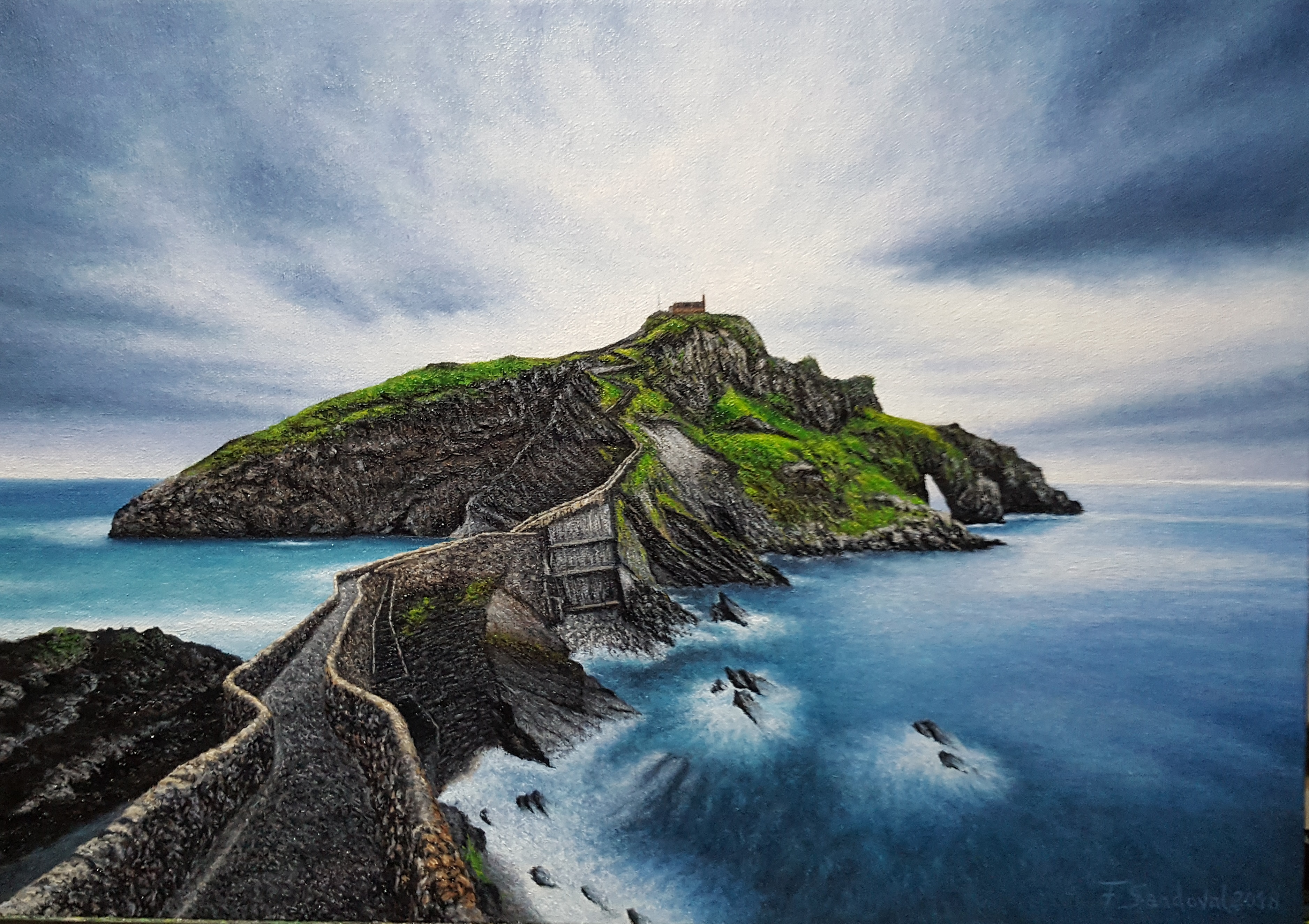 San Juan De Gaztelugatxe Francisco Sandoval Barbero San Juan De Gaztelugatxe Francisco Sandoval Barbero